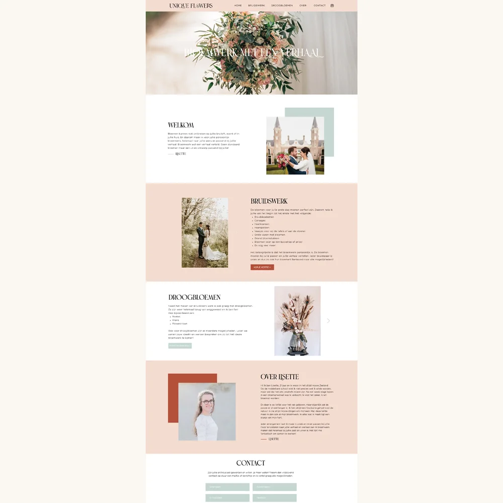 Webdesign portfolio | Spring Studio | Inside Out Branding | Hilversum